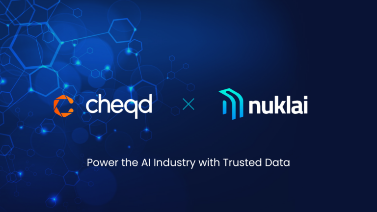 First vAI Partnership Unleashed: cheqd Collaborates with Nuklai to ...