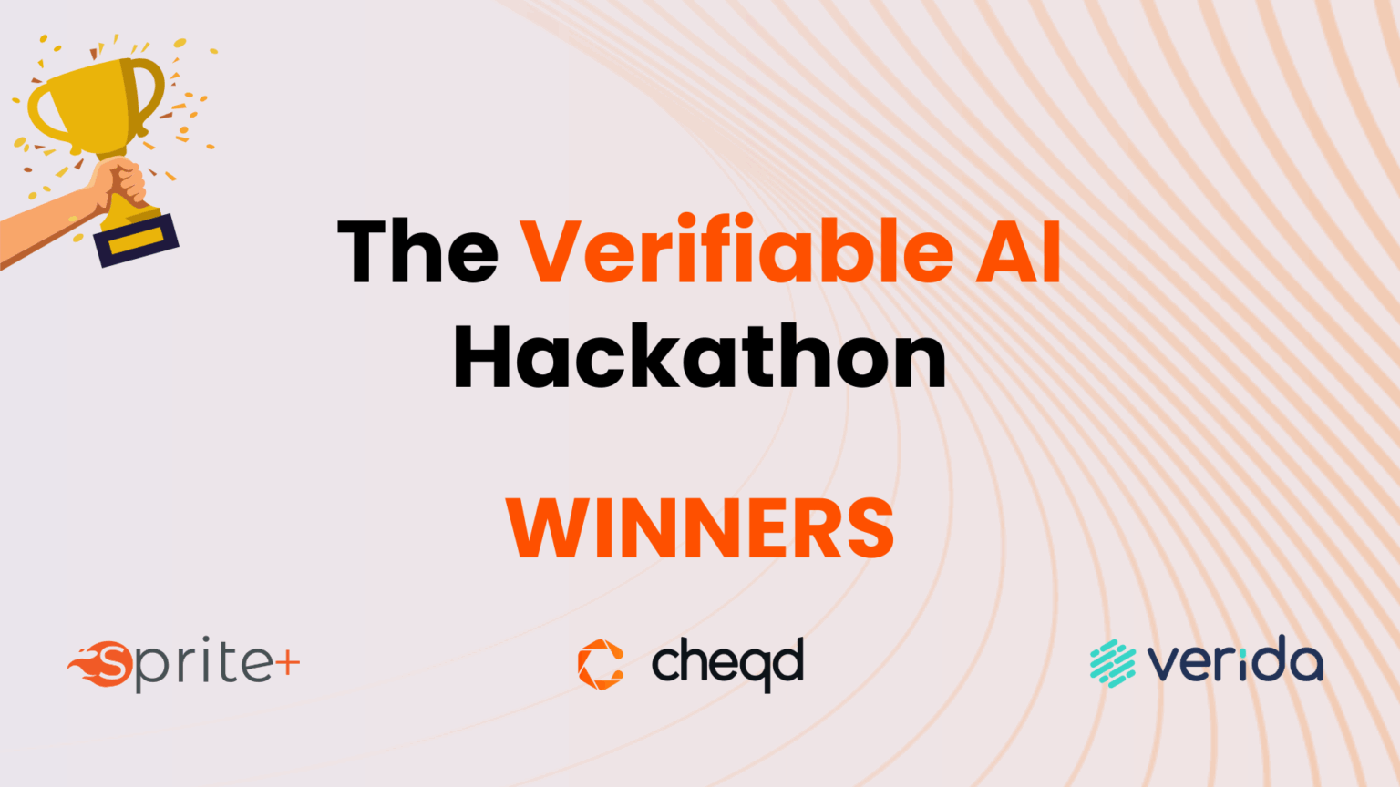 Congratulations to the Verifiable AI Hackathon Winners! | cheqd